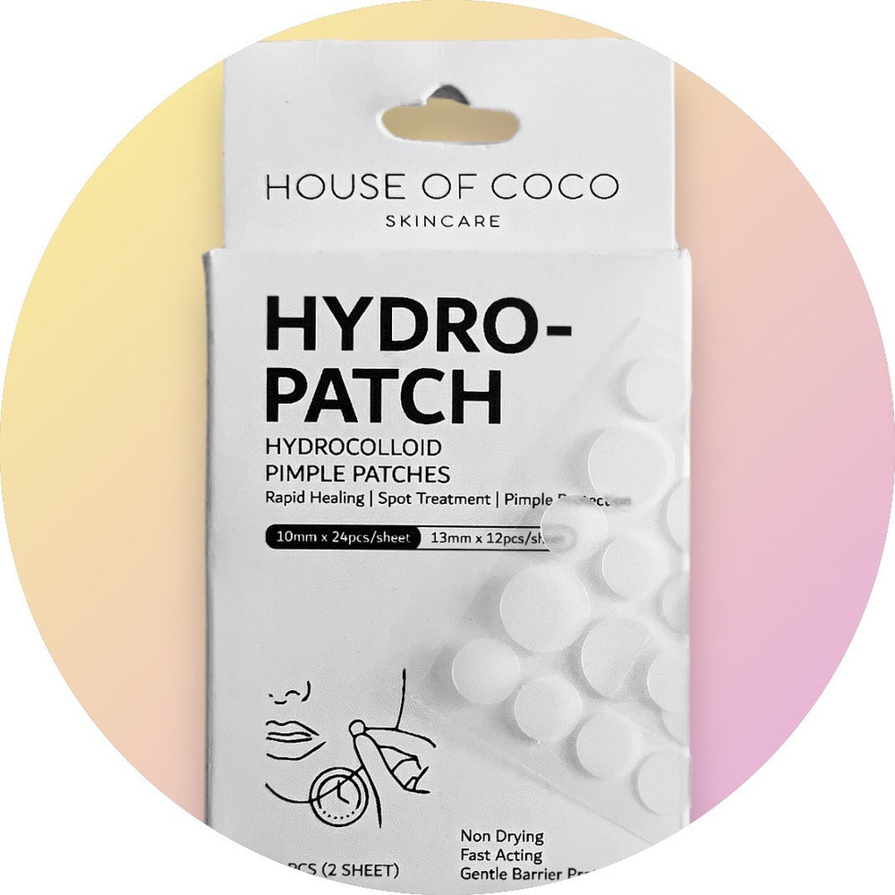 Hydro-Patch: Hydrocolloid Pimple Patch – House of Coco Skincare