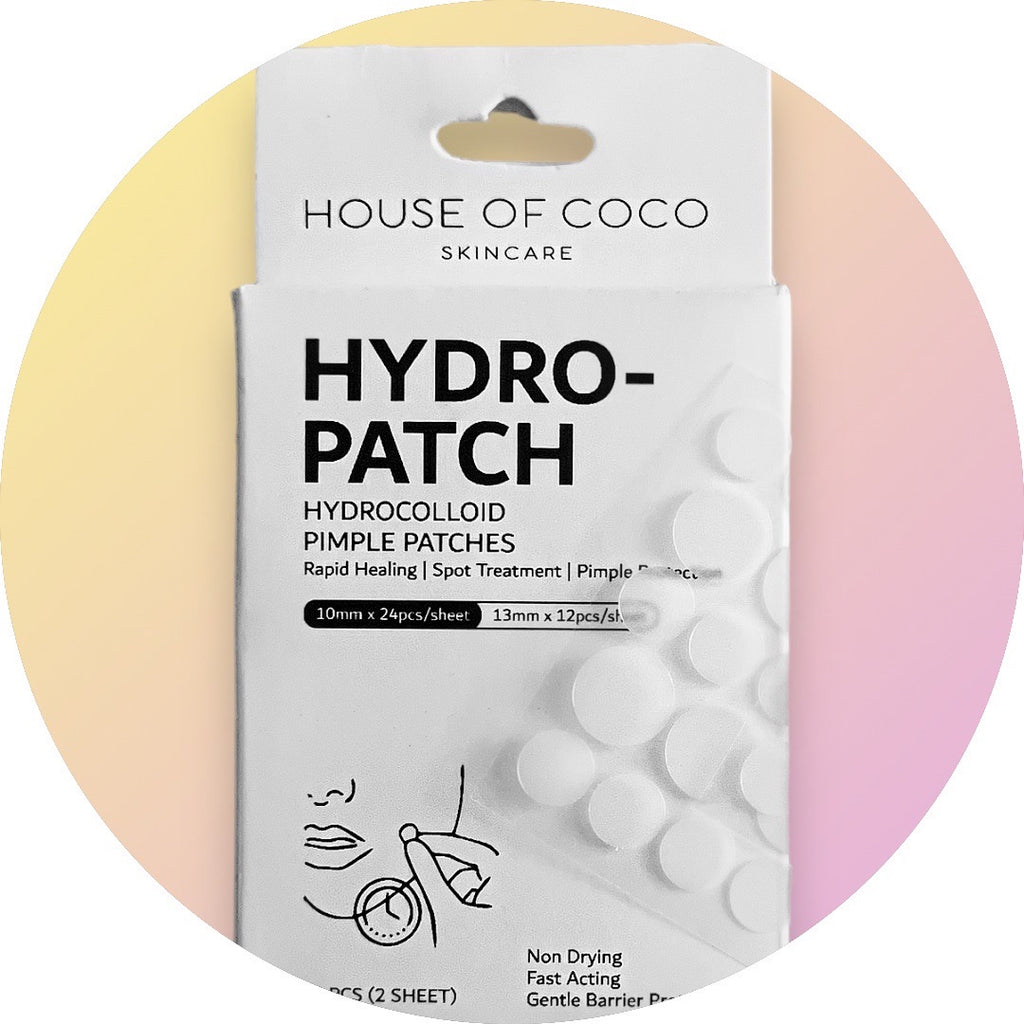 Hydro-Patch: Hydrocolloid Pimple Patch – House of Coco Skincare